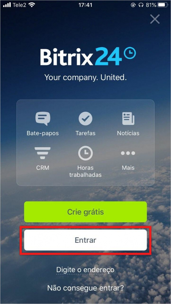 Como começar a trabalhar no Bitrix24 pelo celular